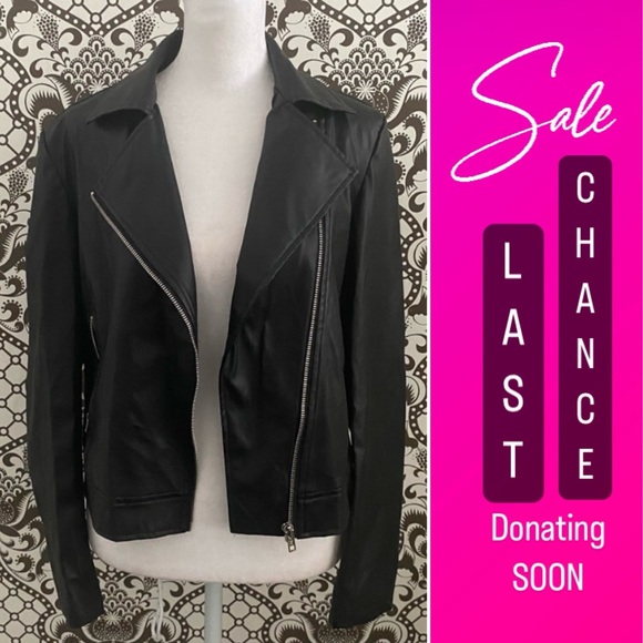 Zara | Jackets & Coats | Last Chance Zara Faux Leather Jacket | Poshmark